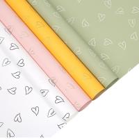 China Lizhiran Sweetheart Waterproof Love Bouquet Wrapping Paper Must-Have for Flower Packaging and Shop for sale