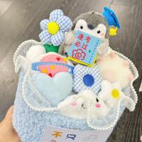 China Children's Birthday Plush Doll Bouquet for Valentine's Day or Graduation Season Gift for sale