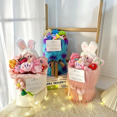 China Celebrate Chinese Valentine's Day with Plush Doll Bouquet Creative Girlfriend Gift in Multiple Colors for sale