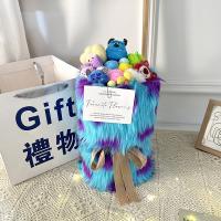 China Celebrate Chinese Valentine's Day with Plush Doll Bouquet Creative Girlfriend Gift in Multiple Colors for sale