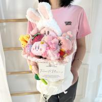 China Celebrate Chinese Valentine's Day with Plush Doll Bouquet Creative Girlfriend Gift in Multiple Colors for sale