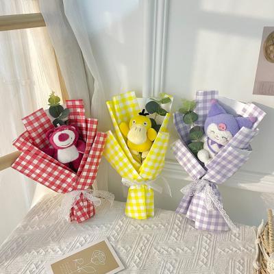 China 520 Mother's Day Gift Plush Cartoon Doll Bouquet for Chinese Valentine's Day and Graduation Season for sale