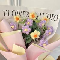 China Beautiful simulation flower plush bouquet 520 Mother's Day eternal flower gift set to send girlfriends hand bouquet for sale