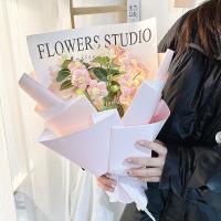 China Beautiful simulation flower plush bouquet 520 Mother's Day eternal flower gift set to send girlfriends hand bouquet for sale