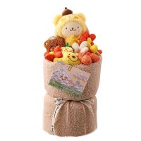 China 520 Valentine's Day birthday gift for girls Kuromi Sanrio dolls cartoon dolls bouquets for sale