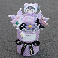 China Plush Variety Kuromi Cinnamon Dog Doll Bouquet for Mother's Day and Teacher's Day for sale