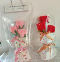 China Niu Niu Bang Pipe Cleaner Rose Bouquet Handcrafted Beauty for Your Home for sale