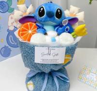 China Variety of Dolls Adorable Plush Toy Flower Gift Bouquet in Eye-Catching Colors for sale