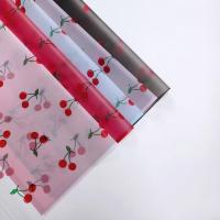 China Customized Color Lizhiran Cherry Blossom Matte Waterproof Flower Wrapping Paper 60*30*3cm Packing Size for Flower Arrangement for sale