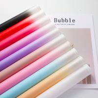China Customized Color Flower Wrapping Paper for Lollipop Bouquets Matte Packing Paper from Gradient Milano for sale