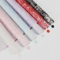 China Flower Wrapping Valentine's Korean Soo Paper Wrap Waterproof Matte Floral Bouquet Paper Elegant Design 56cm*56cm Customized for sale