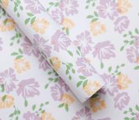 China Personalized Dainty Blossom Patterned Wrap 35*50cm Customized Color Option for sale