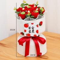 China Handmade Knitted Flower Bouquet Birthday Gift for Her Valentine's/Christmas Present for Girlfriend & Best Friends for sale