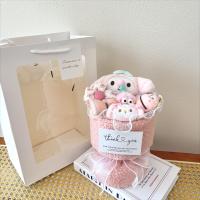 China Cartoon Plush Doll Flower Bouquet Variety of Dolls Perfect Gift Set for Kids/Girlfriend on Birthday/Graduation/Teacher's Day for sale