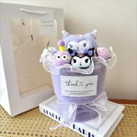 China Cartoon Plush Doll Flower Bouquet Variety of Dolls Perfect Gift Set for Kids/Girlfriend on Birthday/Graduation/Teacher's Day for sale