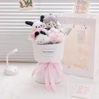 China Anime Haikyuu!! Volleyball Boy Plush Doll Bouquet - Creative 2D Gift for Boyfriend/Husband, Qixi Valentine's & Birthday Present for sale