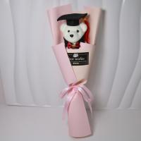 China 10x35cm Graduation Foam Bear Bouquet Celebrate with Friends and School Events in Multiple Colors for sale