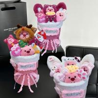 China Loopy Plush Doll Flower Bouquet Multiple Color 20x35cm Lovely Christmas/Valentine's Birthday Surprise for Girlfriend for sale