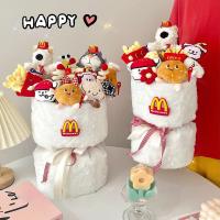 China Westie Plush Flower Bouquet Creative Snack-Inspired Gift Set for Birthdays/Graduation for Kids & Girlfriend for sale