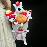 China Westie Plush Flower Bouquet Creative Snack-Inspired Gift Set for Birthdays/Graduation for Kids & Girlfriend for sale