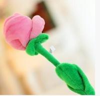China Multiple Color Sunflower Bouquet Creative Rose Curtain Flower Clasp Plush Doll Wedding Toss Gift Set with Plush Design for sale