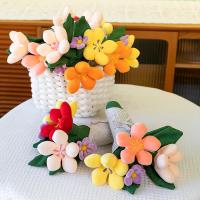 China Flower Variety 10x30cm Bouquet Wedding Dolls Fun Realistic Handheld Plush Flowers for Girls Romantic Gifts for sale