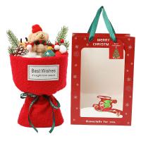China Christmas Plush Bear Flower Bouquet - Cute Gift for Her, Best Friend Holiday Present for sale