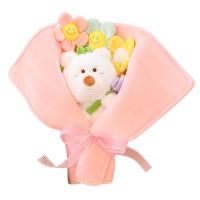 China Rose Bear Plush Bouquet - Unique Valentine’s/Birthday Gift for Girlfriend, Wife & Best Friends for sale