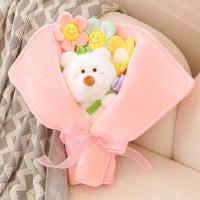 China Rose Bear Plush Bouquet - Unique Valentine’s/Birthday Gift for Girlfriend, Wife & Best Friends for sale
