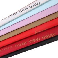 China European Elegance Waterproof Wrapping Paper Chic Newspaper Print Floral Gift Wrap for Bouquets for sale