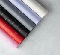 China Glittering Gold/Silver Foil Gift Wrapping Paper - Flower Bouquet Packaging Material for sale
