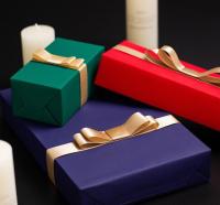 China Glittering Gold/Silver Foil Gift Wrapping Paper - Flower Bouquet Packaging Material for sale