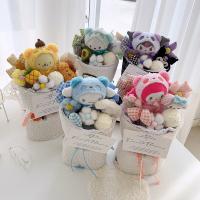China 20x30cm Cartoon Doll Bouquets The Ideal Gift for Your Girlfriend on Valentine's Day for sale