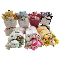 China 20x30cm Cartoon Doll Bouquets The Ideal Gift for Your Girlfriend on Valentine's Day for sale