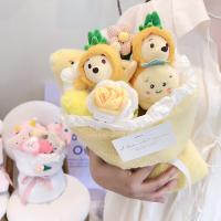 China Mother's Day Gifts Valentine's Day Large Cartoon Doll Flower Bouquets Finished Dolls Birthday Gifts for Girlfriend and Best Friends for sale