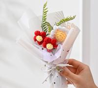 China Artificial Flower Bouquet Multiple Colors for Graduation Season for sale