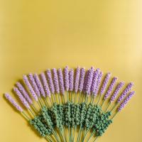China Lavender Bouquet Wedding Artificial Flowers High-end Floral Arrangement Decor for sale