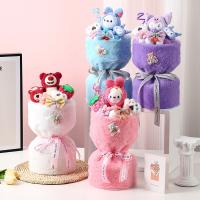 China Dolls Plush Cartoon Children's Day Gift Adorable Bouquet Finished Product June 1st Cute Children's Birthday Present for sale