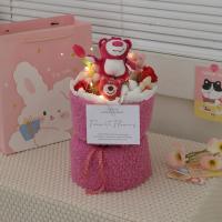 China Colorful Cartoon Doll Bouquet for Children's Day 20x35cm Multiple Color for sale