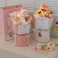 China Colorful Cartoon Doll Bouquet for Children's Day 20x35cm Multiple Color for sale