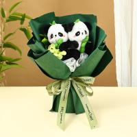 China Panda Plush Doll Graduation Bouquet Graduation Season Bouquet Gift for Classmates and Girlfriends Finished Product of Children's Day Bouquet for sale