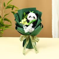 China Panda Plush Doll Graduation Bouquet Graduation Season Bouquet Gift for Classmates and Girlfriends Finished Product of Children's Day Bouquet for sale