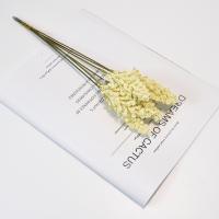 China Minimalist Faux Wheat Bouquet Realistic Fake Flowers 5x30cm Plastic for sale