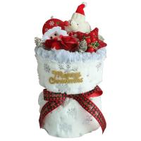China Plush Doll Christmas Bouquet Dried Flowers and Multiple Color for Girlfriend's Special Day for sale