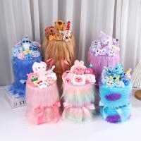 China Long-haired Sulivan and Kabibala Plush Doll Bouquet Perfect Gift for Children on Graduation Season and Valentine's Day 22x33cm for sale