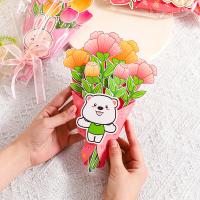 China Mother's Day Gift Flower Bouquet, Greeting Card DIY Handmade Paper Material Kit. Hand - held Flower Bouquet for Kindergarten Children to Give to Their Mothers for sale