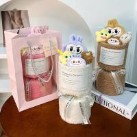China 15x30cm Valentine's Day Labubu Plush Doll Bouquet Doll Gift for Girlfriend and Best Friend Birthday Gift Variety Dolls for sale