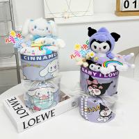 China June 1st Plush Doll Bouquet Gift for Girlfriend and Best Friend Lovely Birthday Gift for Qixi Festival Finished Product Graduation Wholesale from Flower Shop for sale