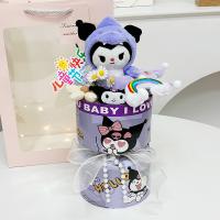 China June 1st Plush Doll Bouquet Gift for Girlfriend and Best Friend Lovely Birthday Gift for Qixi Festival Finished Product Graduation Wholesale from Flower Shop for sale
