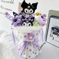 China Kuromi Plush Flower Bouquet with Multiple Color and Variety Dolls Perfect Festival Gift for sale
